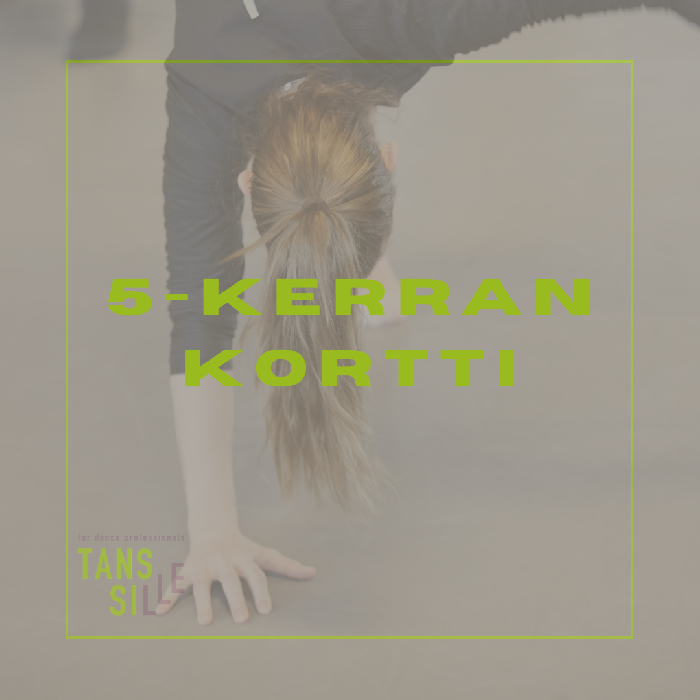 Uusi 5-kerran kortti :: Tanssille
